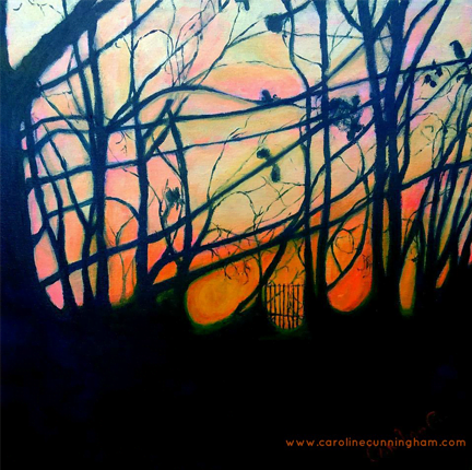 Darker Days & The In Between | Art of Caroline - Caroline Cunningham